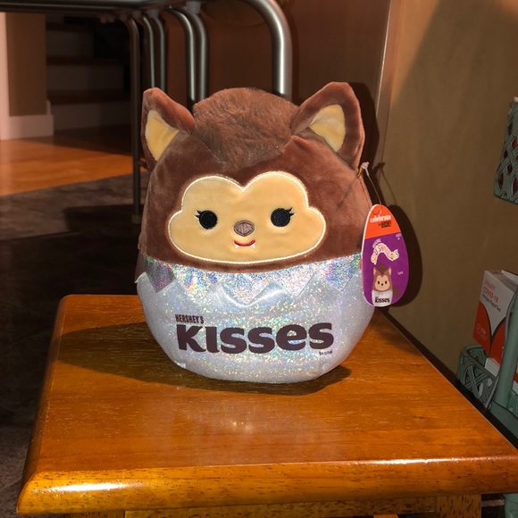 Squishmallows | Toys | Nwt 8 Lyca The Hershey Kisses Wolf | Poshmark